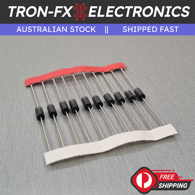 10PCS SR2100 Diode Schottky 100V 2A DO-204 | eBay