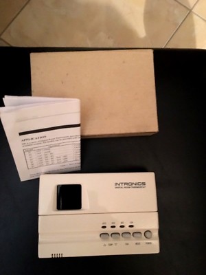 INTRONICS Digital Room Thermostat 220v with 3 min. Delay ** DR Serie ...