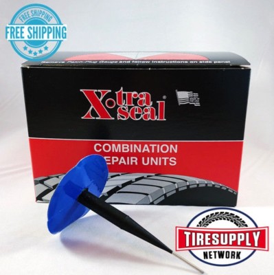 XtraSeal 13-674 Large 3/8" Patch Plug Combo Tire Repair (24 Piece) Lead ...