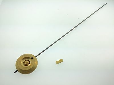 French Clock Pendulum Brass Bob 1 1/2" Diameter and 2.9 oz.weight | eBay