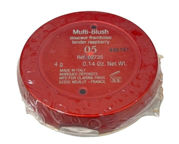 Clarins Multi-Blush Cream Blush-Tender Raspberry 05 0.14oz/4g SEE ...