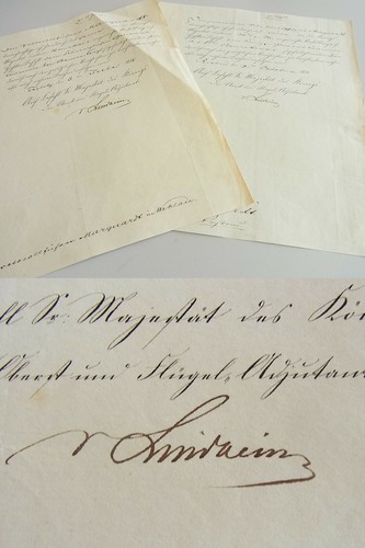 Karl Friedrich David From Lindheim (1791-1862): Militär-dokumente ...