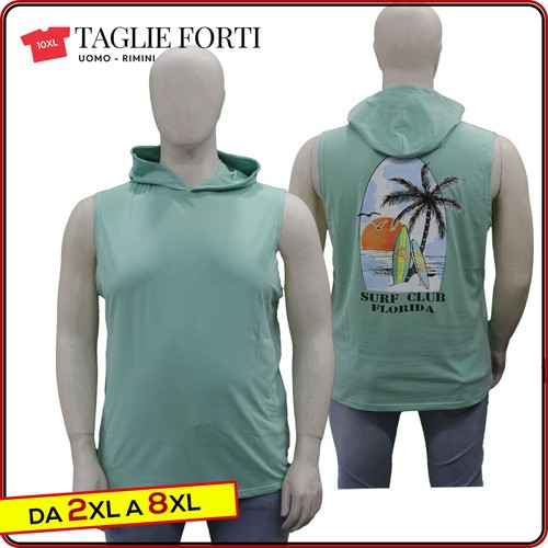 men's PLUS SIZE t-shirt sleeveless tank top from 2 xl to 8 xl Maxfort ...
