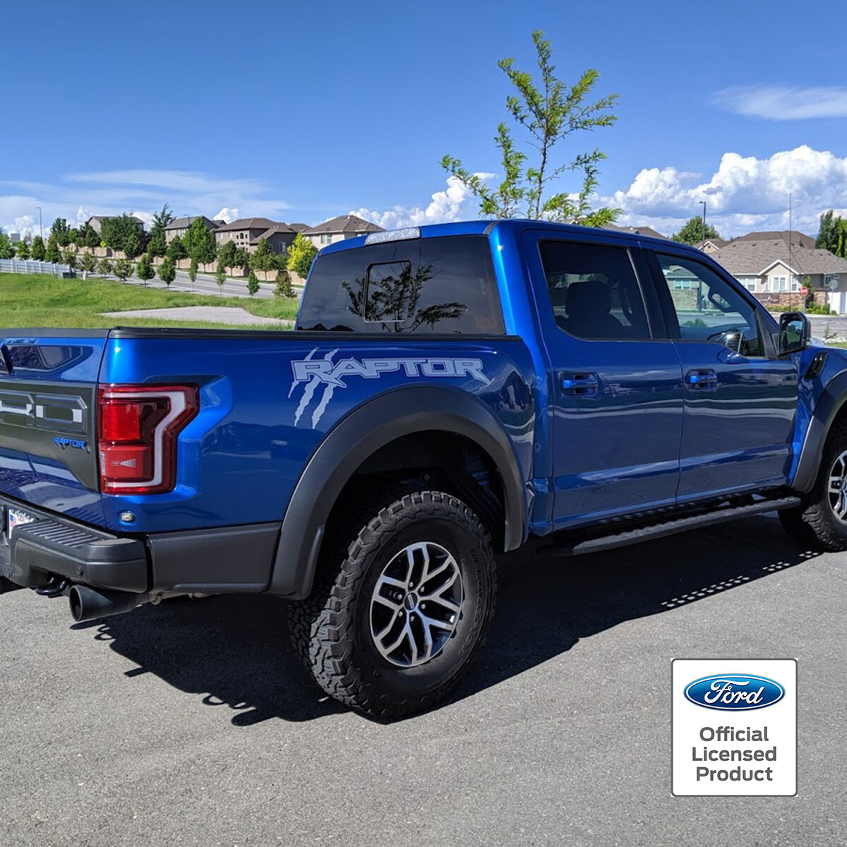 2017-2019 Ford Raptor F-150 Bed Graphics W/ Slash Vinyl Decal Stickers ...