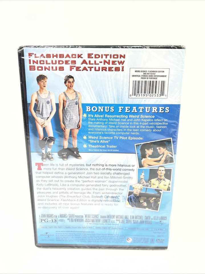 Weird Science DVD Kelly LeBrock NEW 25195025331| eBay