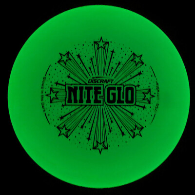 Discraft Nite Glo Ultra-Star, Glow in the Dark Ultimate Frisbee Flying ...