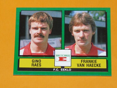 #380 RAES VAN HAECKE FC EEKLO PANINI FOOTBALL 89 1988-1989 BELGIQUE | eBay