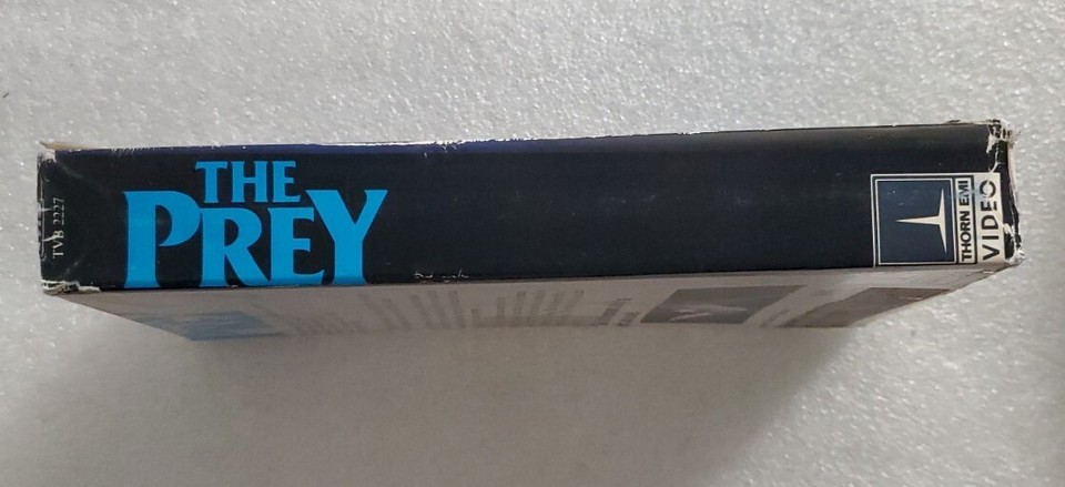 THE PREY VHS THORN EMI 80'S AXE SLASHER HORROR CAMPING FOREST NATURE ...
