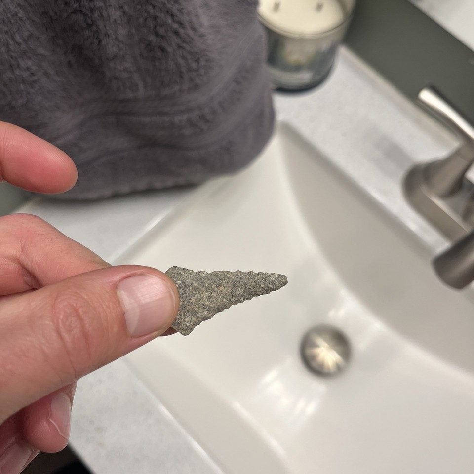 Taylor Side Notch projectile point (Piedmont NC Arrowhead) | eBay