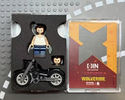 Jin Custom Minifigure Wolverine Custom Minifigure For LEGO | eBay