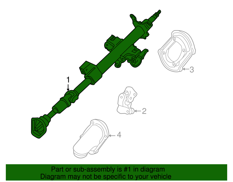 Genuine Mazda Column Assembly EF91-32-100A | eBay