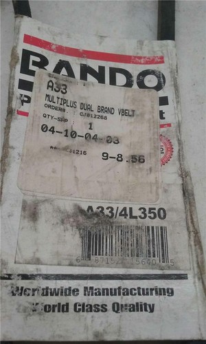 Bando A33/4L350, A34/4L360, A35/4L370 V-Belts | eBay