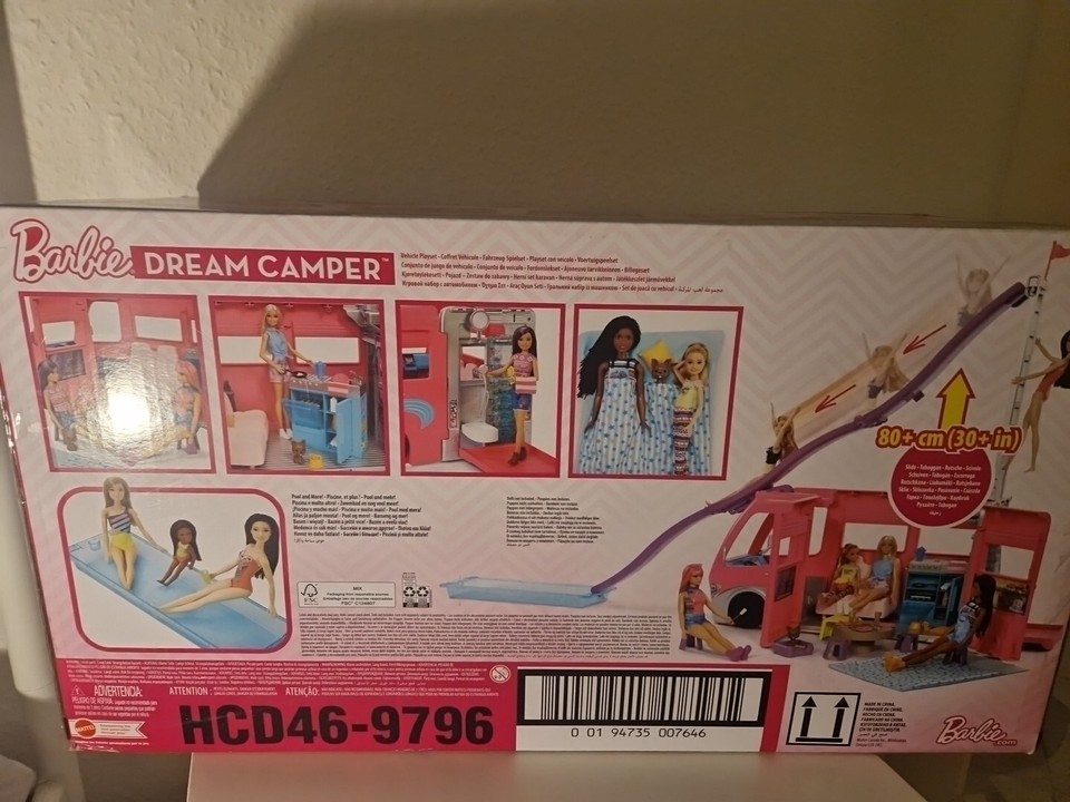 Barbie Dream Camper Wohnmobil HCD46 -9796 Spielzeug NEU & OVP ...