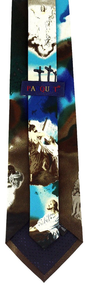 Crucifixion & Resurrection Men's Neck Tie Religious Necktie Jesus ...