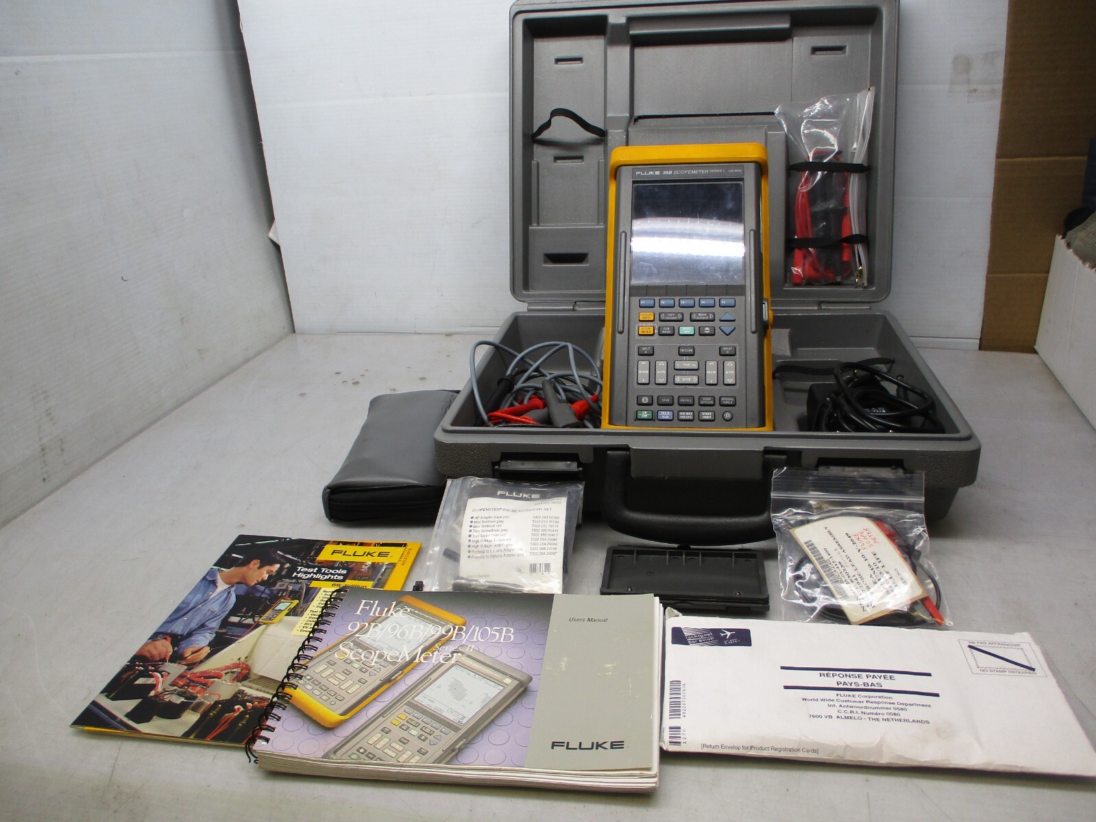 Fluke 99B ScopeMeter Series II 100MHz Oscilloscope Scopemeter | eBay