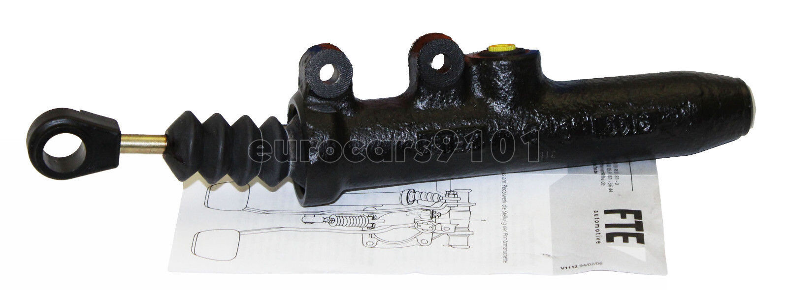 Mercedes CLUTCH MASTER CYLINDER, some 240D 77-83 OEM FTE KG190004.1.7 ...