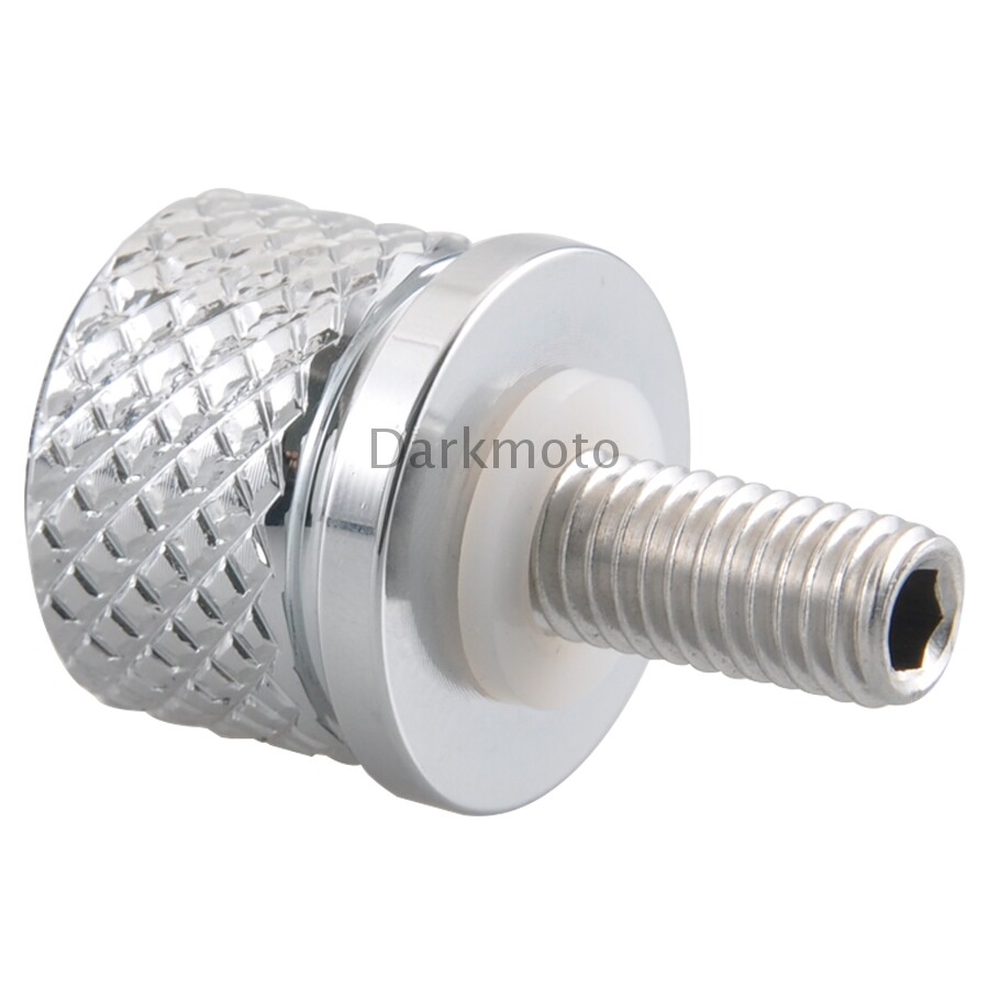 Chrome Billet Aluminum Hard Anodized Rear Seat Bolt Screw For Indian ...