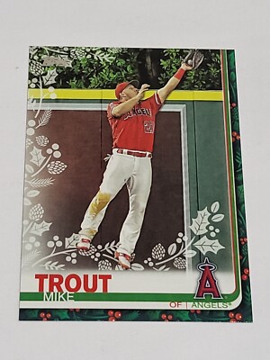 2019 TOPPS HOLIDAY BASEBALL MIKE TROUT #HW31 | eBay