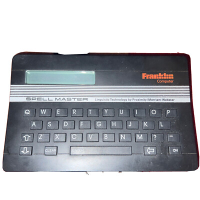 Franklin Computer SPELLMASTER SA-103 Linguistic Spell Master Tech | eBay