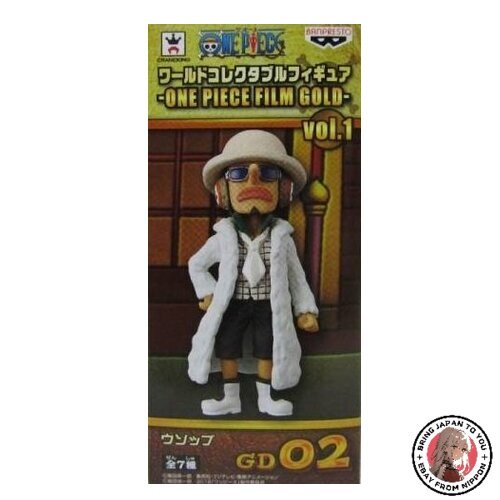 NEW Piece World Collectable Figure ONE PIECE FILM GOLD Vol.1 GD02 Usopp ...