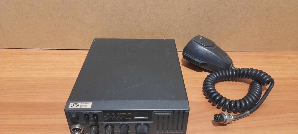 PRESIDENT JOHNSON 1 CB RADIO | eBay
