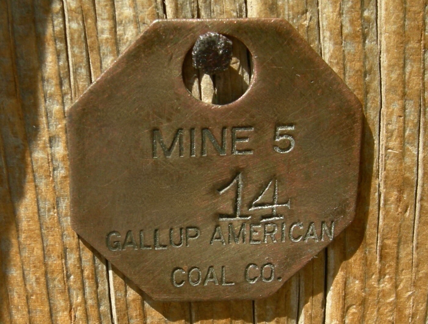 1920 GAMERCO NEW MEXICO NM RARE R10 "MINE 5 GALLUP AMERICAN COAL" OCT ...