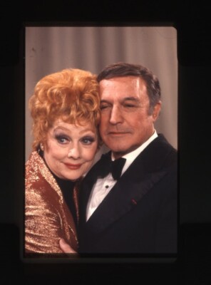 Lucille Ball Gene Kelly embracing Lucy Moves to NBC Original 35mm ...
