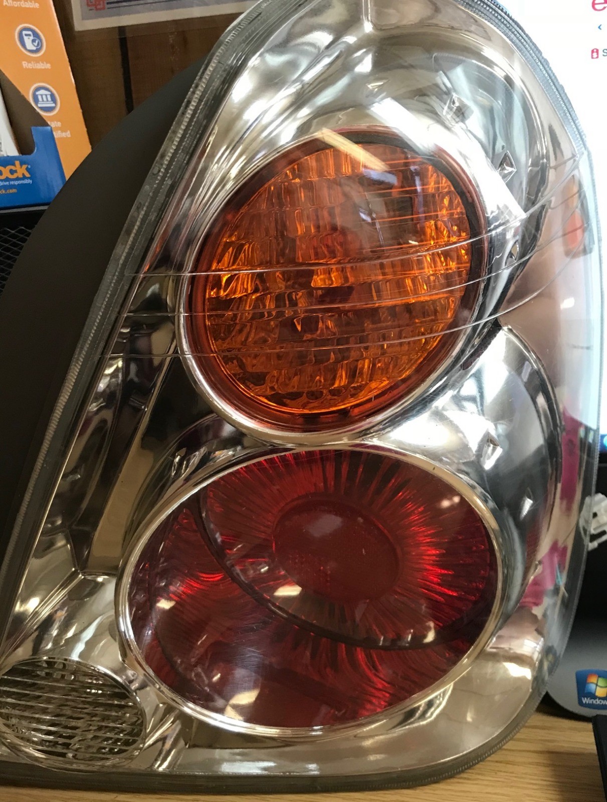 02-04 NISSAN RIGHT SIDE EAGLE EYE TAIL LIGHT D524-B000R | eBay