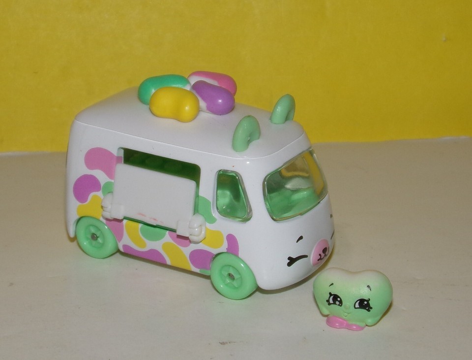 Shopkins Cutie Cars Jelly Bean Machine #14 & Mini Shopkin Die Cast ...
