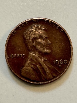 1960 D Lincoln Penny DDO, DDR Profound Strike Large date Error L | eBay