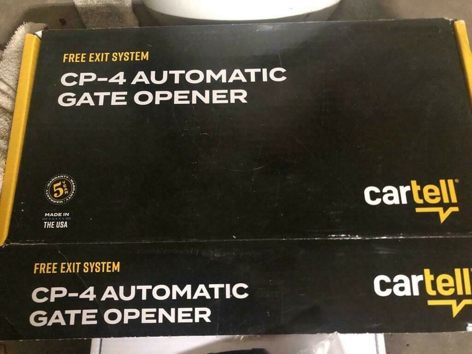 BRAND NEW Cartell CP-4 Automatic Gate Opener Free Exit System | eBay
