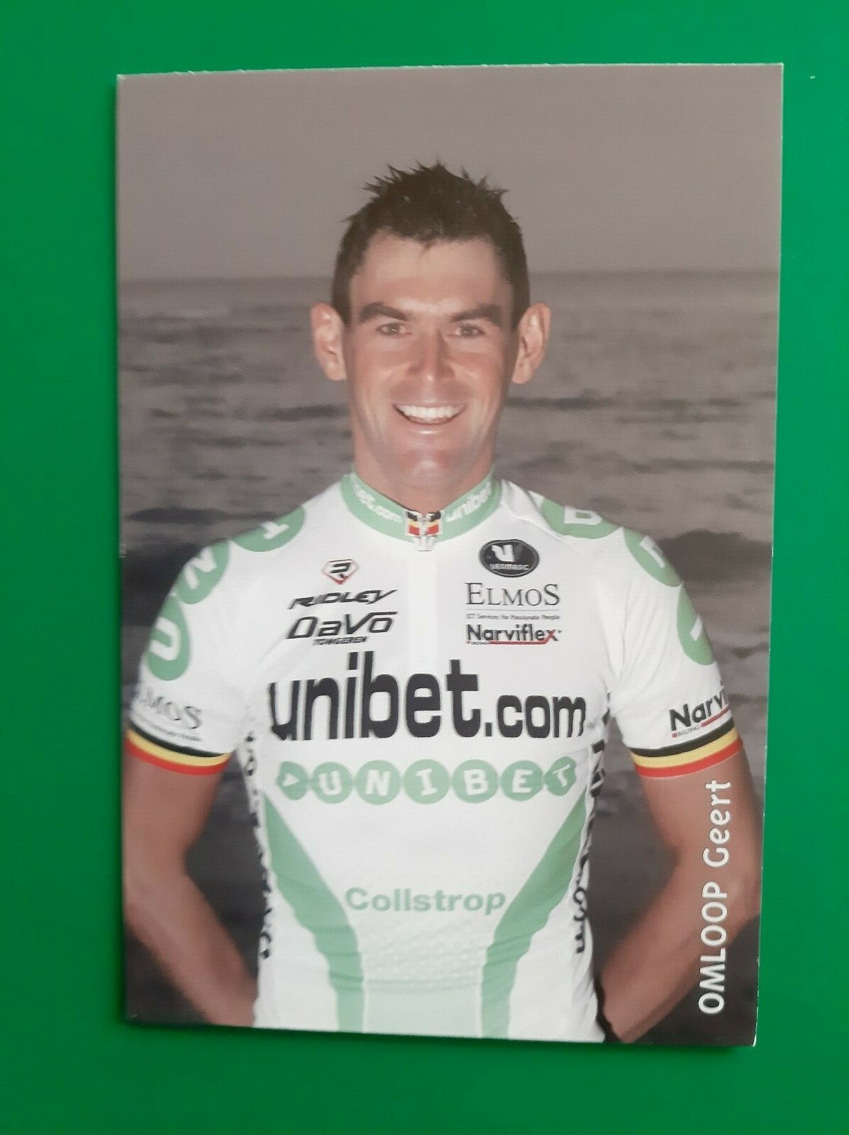 CYCLISME carte cycliste GEERT OMLOOP équipe UNIBET.Com 2006 | eBay