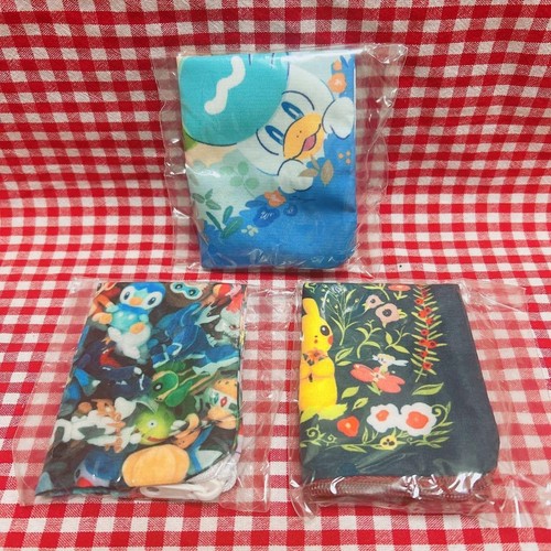 Pokemon Center Pouch Collection 3 Pokemon Center Original | eBay
