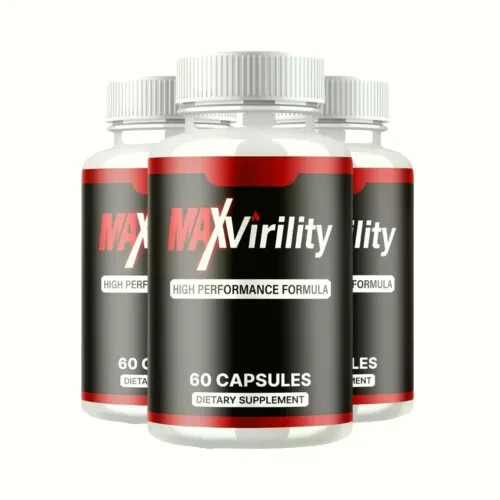 3-Pack Max Virility Male Health Support to Boost Stamina & Energy - 180 ...