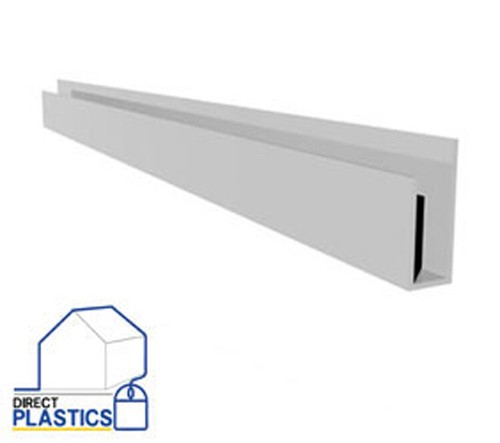 Eurocell UPVC Anthracite Grey Fascia Capping Boards - 5m Length - High ...