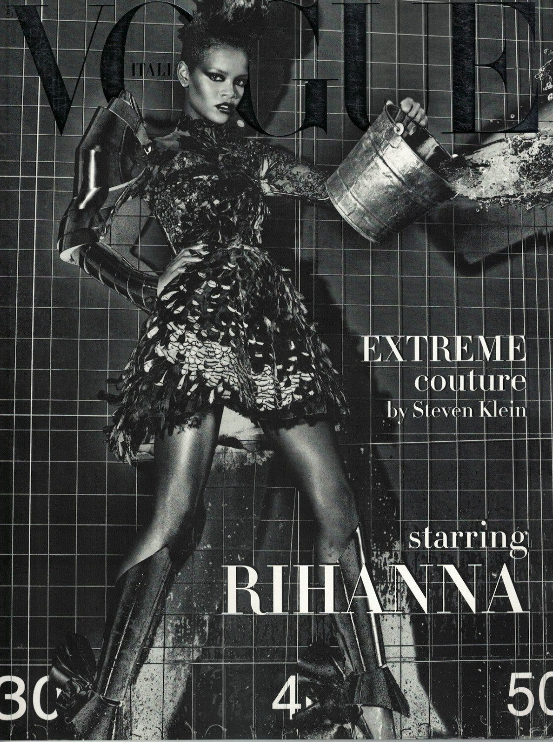 Rihanna Vogue Italie Magazine Septembre 2009 Fenty Eva Chow Unique 709 ...