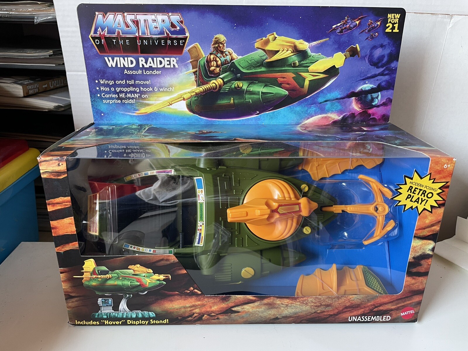 Masters of the Universe Origins Wind Raider Vehicle NEW! 887961982886| eBay