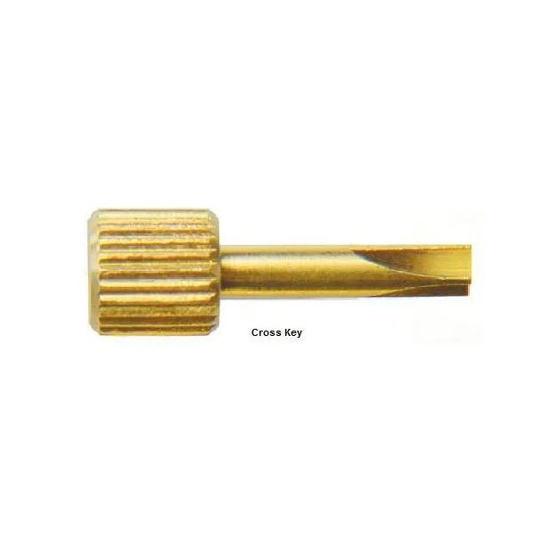 Dental Screw Post Key Wrench for screw posts - Cross Key | eBay