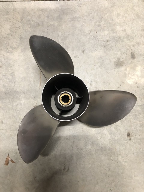 Mercury Tempest Stainless Propeller 48-825866 A45 25p for sale online ...