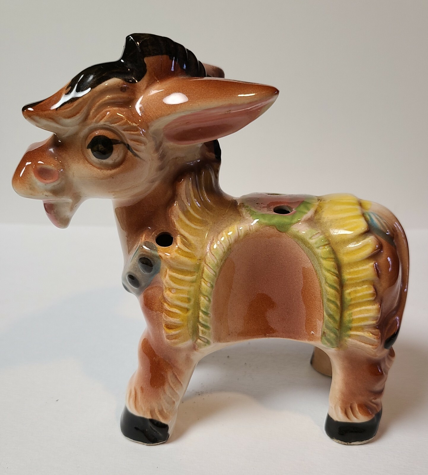 Vintage Ceramic Thames Donkey Figurine Hand Painted Made In Japan | eBay