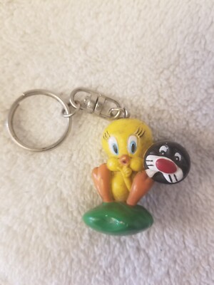 Looney Tunes 1998 Tweety & Sylvester "Playful Keychain" - Pre-Owned | eBay