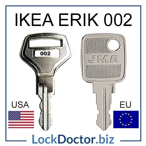 IKEA Steel Replacement Key (Both Types of IKEA ERIK 002 Keys) Multi ...