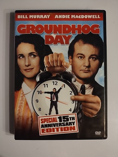 Groundhog Day (DVD, 1993) Disc only "No Box or Artwork" Free Shipping ...