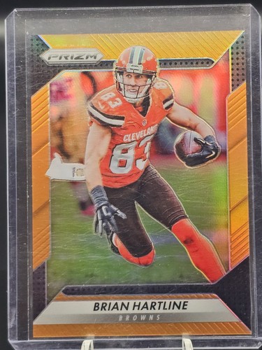 2016 Prizm Football Orange Prizms Brian Hartline /299 Browns | eBay