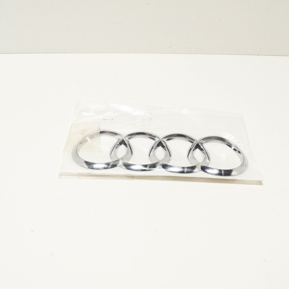NEW OEM AUDI A5 8W6 REAR TAILGATE BOOT LID EMBLEM BADGE RINGS ...