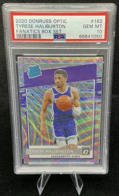 2020-21 Panini Donruss Optic Rated Rookie Tyrese Haliburton #162 ...