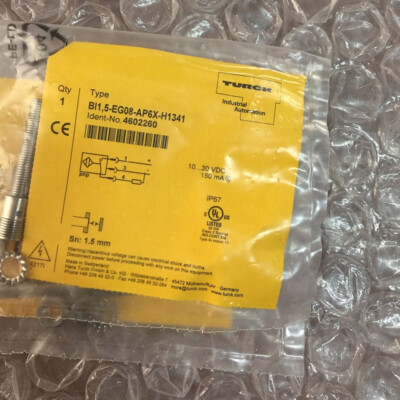 New in box Turck BI1.5-EG08-AP6X-H1341 Proximity switch Sensor (1PCS ...