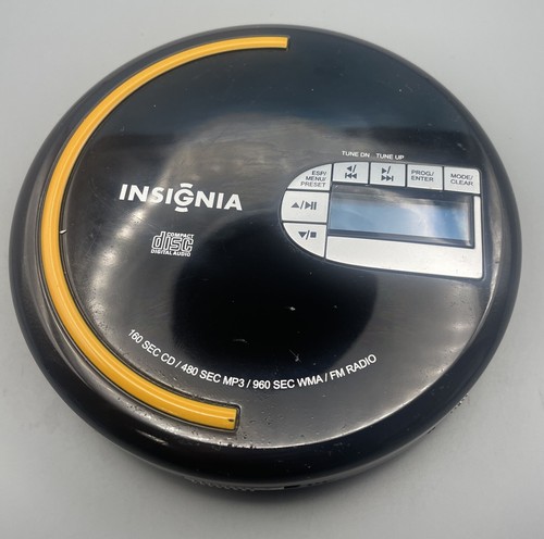 Insignia NS-P4113 MP3 Digital FM Tuner Skip Protection CD Player ...