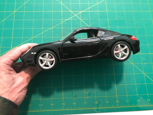 Maisto 11342 Porsche Cayman S Black 1/18 Scale Black | eBay