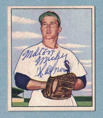 1950 Bowman #183 Mickey Haefner White Sox Signed Card (Dec'd 1995) | eBay